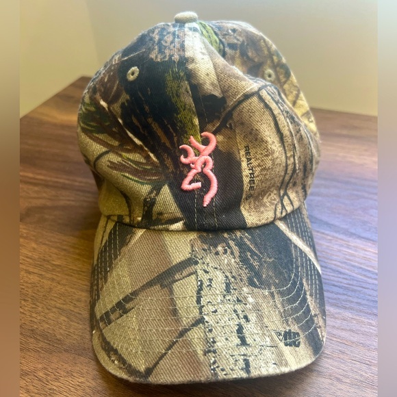 Browning | Accessories | Browning For Her Hat Baseball Cap Camo Pink ...